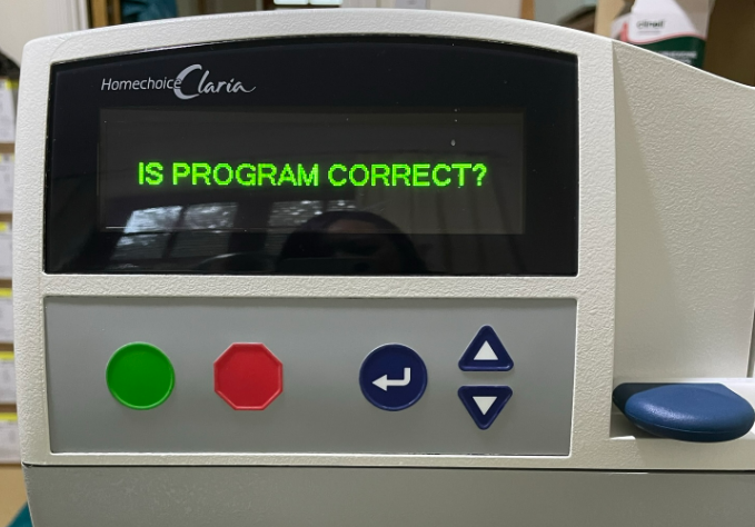 How to Correct Alarms on the Baxter Homechoice Claria Automated ...